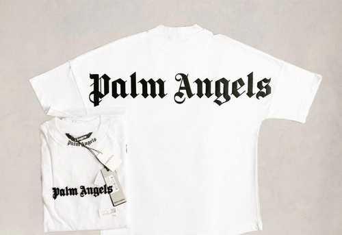 Футболка Palm Angels Logo белый цвет