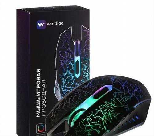 Мышь Windigo MB-2.4, игровая, оптическая, подсветк