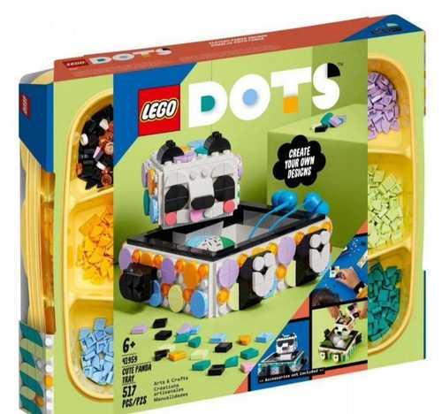 Lego DOTs 41959 Ящик "Милая панда"