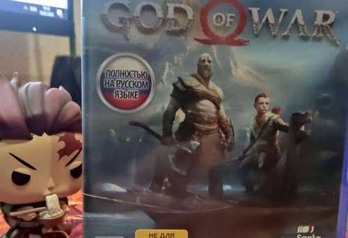 Диск игры God Of War 4(2018) для PS4