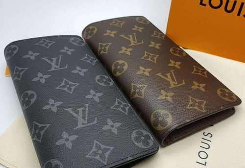 Мужской кожаный кошелек Louis Vuitton