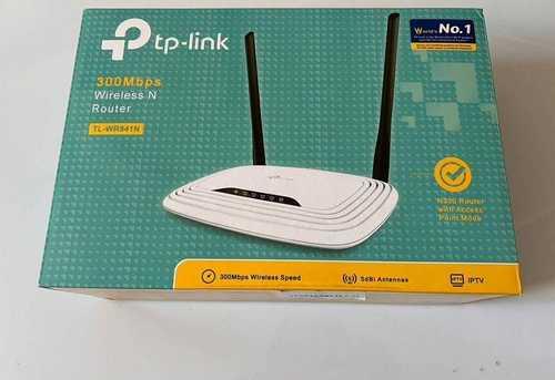 Wi-Fi роутер TP-link TL-WR841N, белый