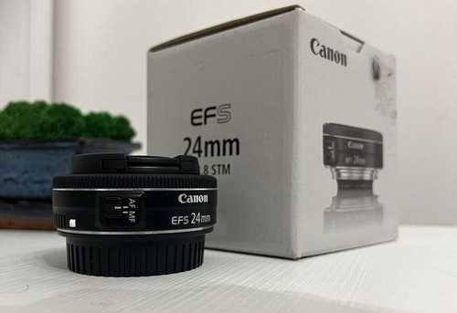Canon Объектив EF-S 24mm f/2.8 STM