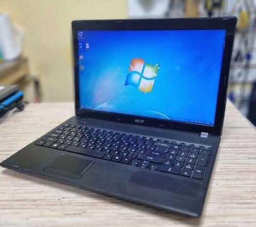 Ноутбук Acer Aspire/Intel T3500/RAM 2gb/HDD 250gb