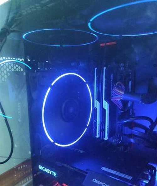 Intel Core i5 8600K + GA Z370P D3 + pccooler GI-X6