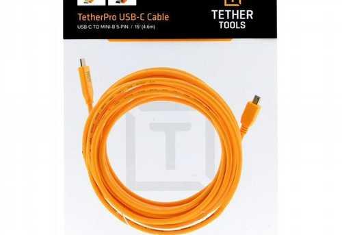 Кабель Tether Tools TetherPro USB-C to 2.0 Mini-B