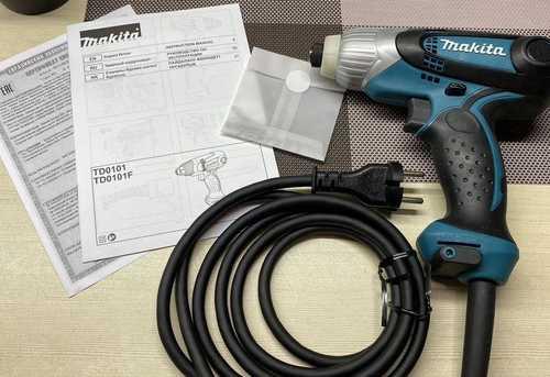 Ударный сетевой шуруповерт Makita TD0101 Оригинал