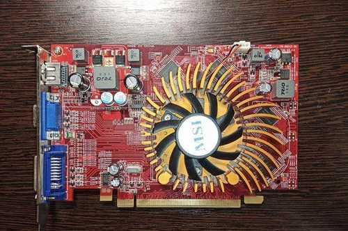 Видеокарта msi radeon hd4650 1gb