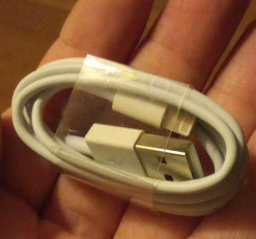 Кабель Apple lightning usb