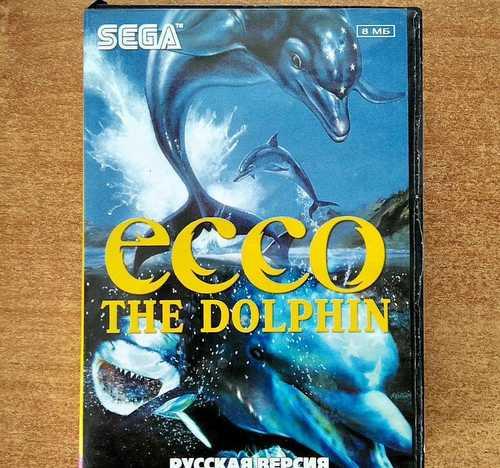 Картридж 16-бит Ecco The Dolphin