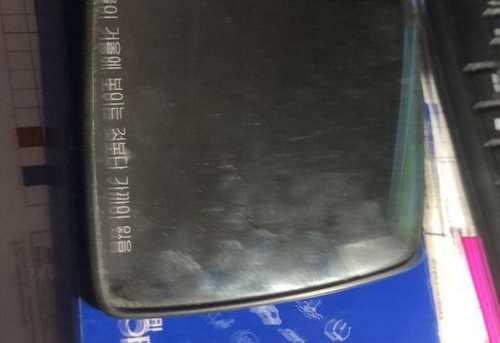 Стекло зеркала Hyundai Starex левое (без обогрева)