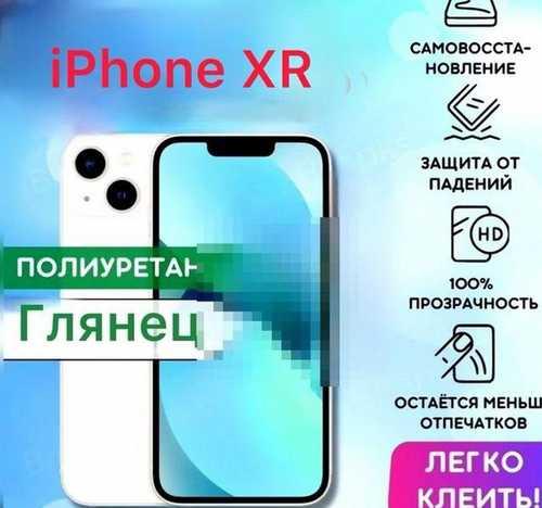 Гидрогелевая защитная пленка iPhone xr