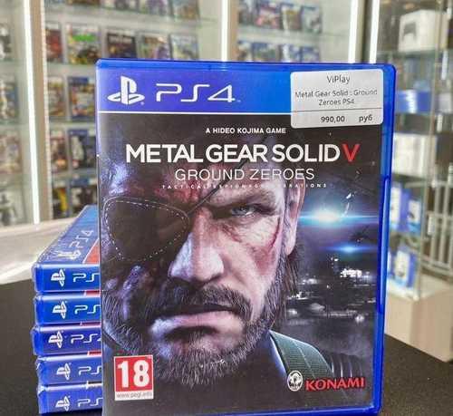 Metal Gear Solid 5 : Ground Zeroes PS4 PS5