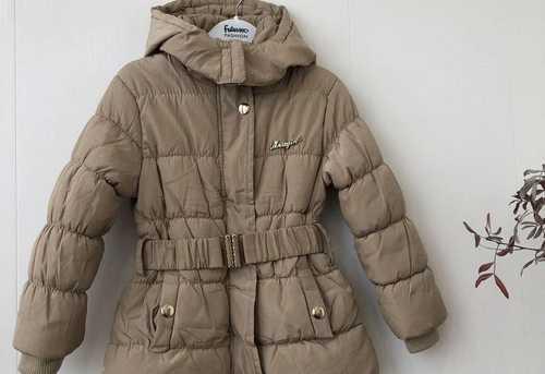 Куртка зимняя демисезонная детская,пуховик 110,116