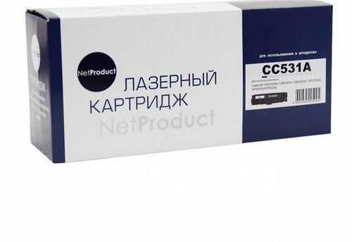 Синий, vt-2795, Картридж NetProduct CC531A/CE411/C