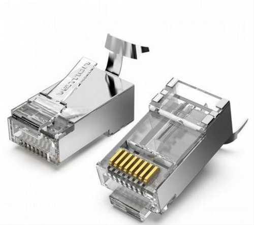 RJ45 коннектор (обжимной) кат7 FTP #371135