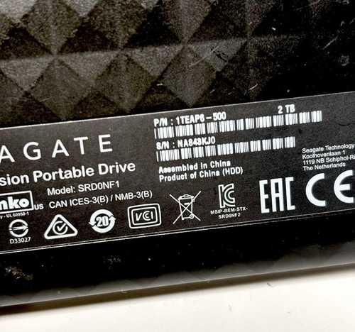 Внешний жесткий диск 2 тб seagate