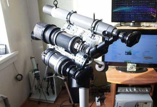 Телескоп. Комплект на фото