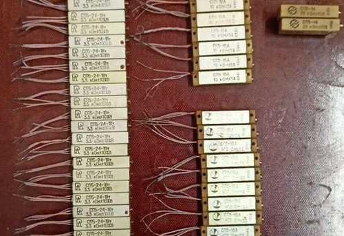 Радиодетали, подстроечные резисторы, потенциометры
