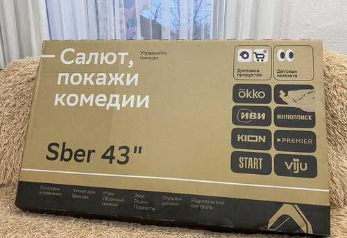 Телевизор 43 sber Салют 5DX-43F2122B