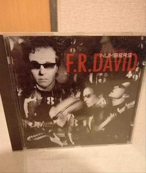Фирменный компакт диск F.R. david Numbers. Отдично