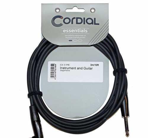 Кабель инструментальный Cordial CII 3 PR