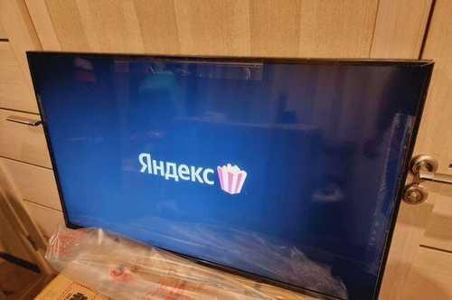 Новый телевизор 43" HI Yandex TV 110 см
