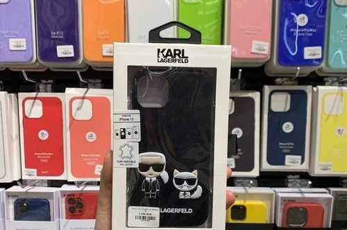 Чехол iPhone 13 karl lagerfeld черный 13