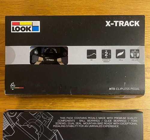 Педали look X-Track Black