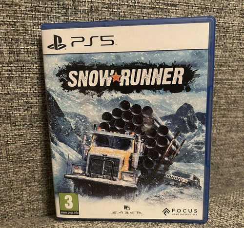 Snowrunner ps5 диск