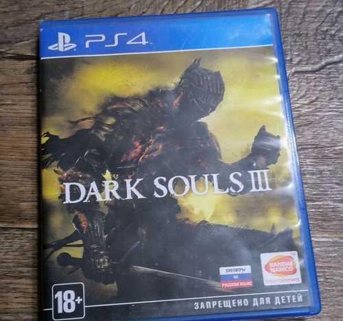 Dark souls 3 ps4 диск