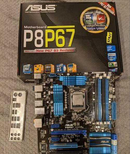 Asus p8p67 lga1155