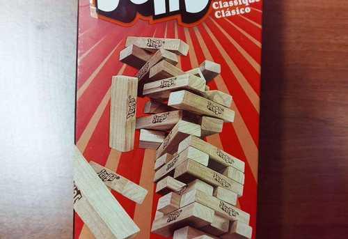 Настольная игра Дженга (Jenga) от Hasbro.54 бруска