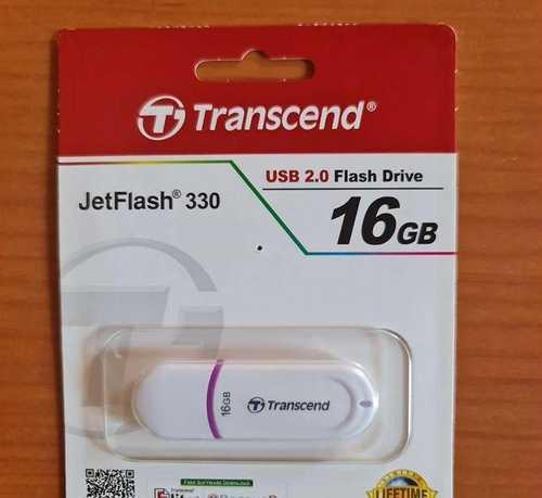 Флешка Transcend JetFlash 330 16 гб