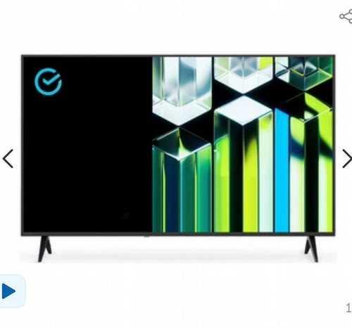 65" LED-телевизор Sber SDX-65U4124B новый