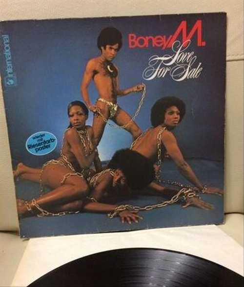LP Boney M" Love for Sale" 1977 Hansa Germany