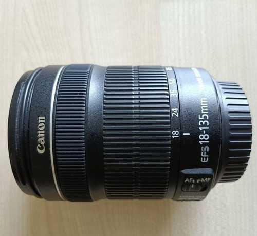 Объектив Canon EFS 18-135mm IS STM