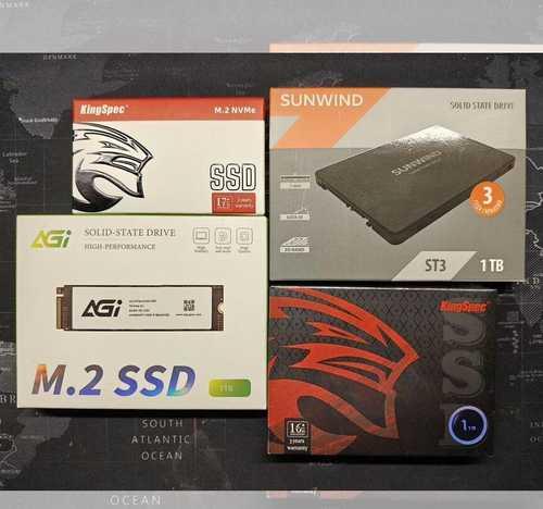 SSD SATA nvme диски