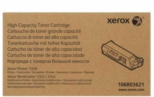 Картридж лазерный Xerox 106R03621 черный, опт