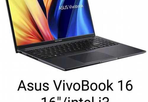 Новый Asus VivoBook 16 (16"/i3 gen12/16Гб/512Гб)