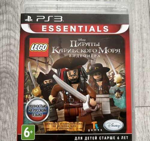 Lego пираты карибского моря ps3