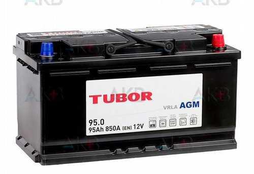 Аккумулятор автомобильный tubor AGM 95Ah 850A (354