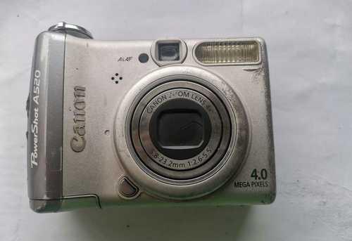 Фотоаппарат canon A520