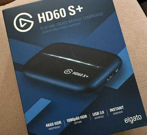 Elgato game capture HD60 S+