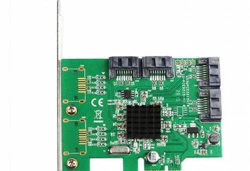 Контроллер PCIe Плата расширения SATA