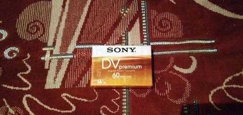 Видеокассета MiniDV/HDV - Sony DV Premium 60