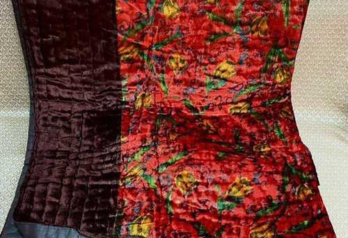 Одеяло-покрывало велюровое индийское