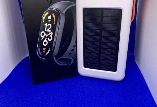 Powerbank 60000 солночный + Smart часы