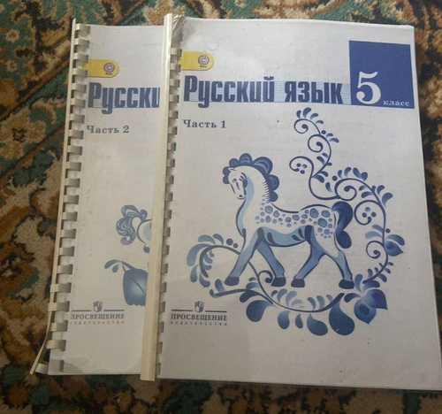 Учебник по русскому 2 части