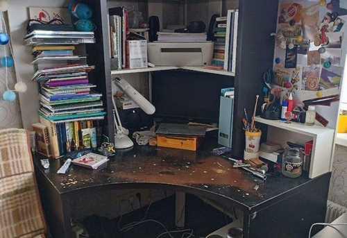 Компьютерный стол угловой Икеа